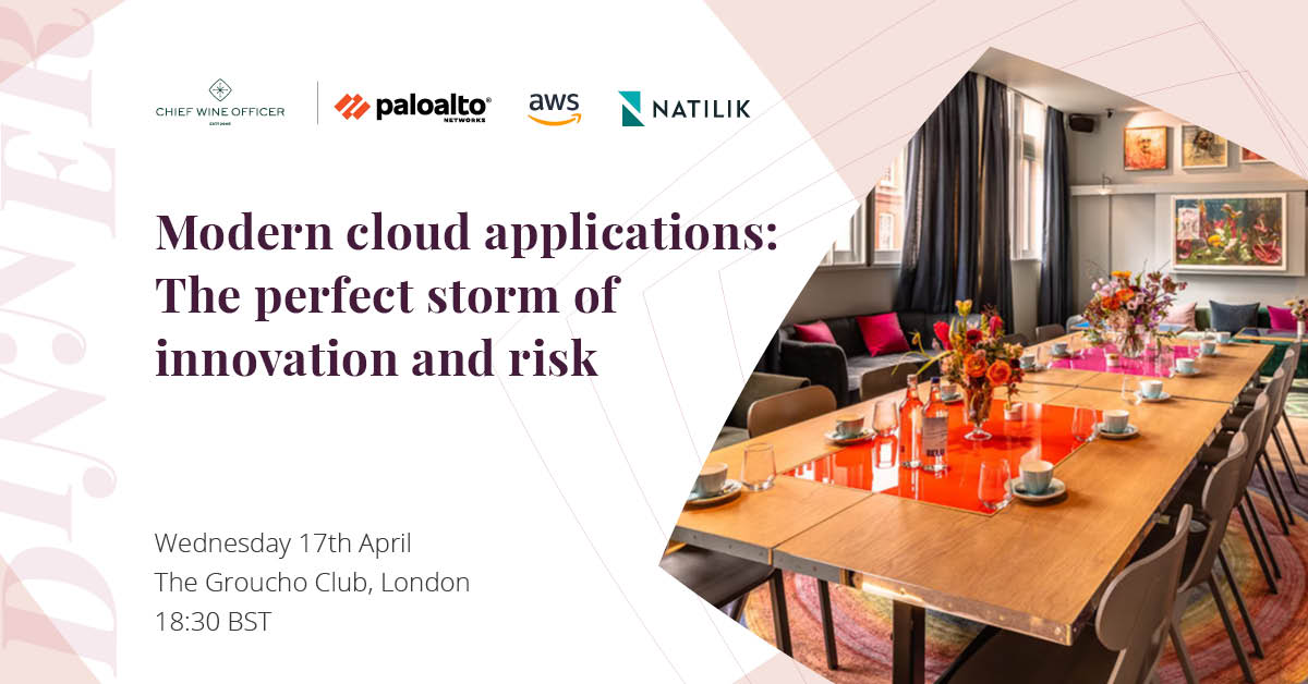 Modern cloud applications: The perfect storm of innovation and risk • Chief Wine Officer